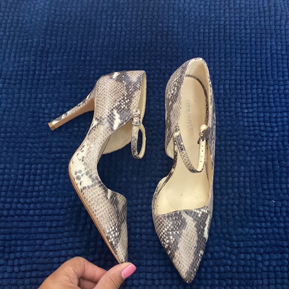 Nine West | Shoes | Snake Skin Pattern Heels | Poshmark